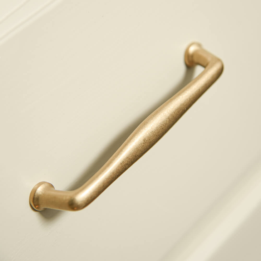 Drawer handles - Brass cabinet pull - Antique brass pull handle