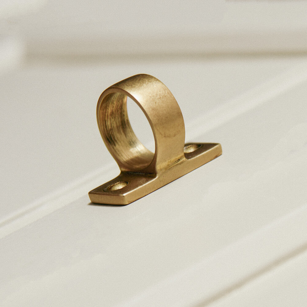 Sash window handle - Sash lift handles - Brass sash lift