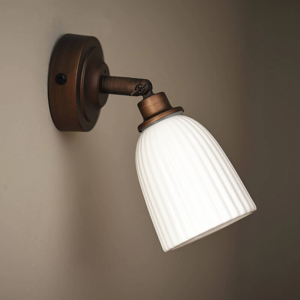 Bathroom wall light - Ceramic bathroom light - Bathroom sconces