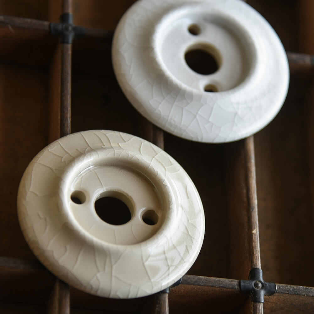 Back plates - Backplates for door knobs - Ceramic door knobs