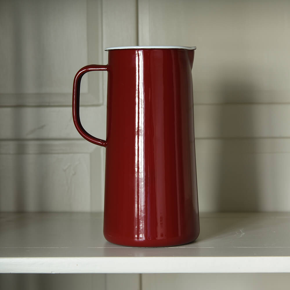 Enamel jug - Falcon enamelware jug - Enamel water jug