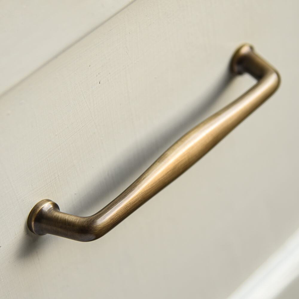Cabinet handles - Drawer pull - Antique brass pull handle