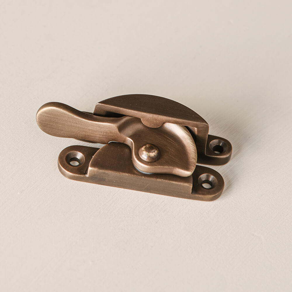 Fitch fastener - Sash fastener - Brass sash window fastener