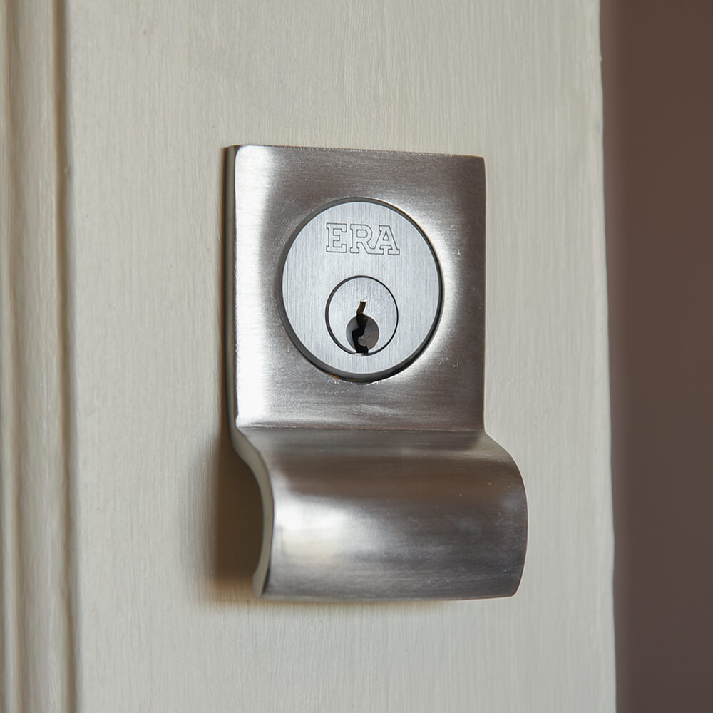 Cylinder latch pull - Stainless steel door latch - Latch pull