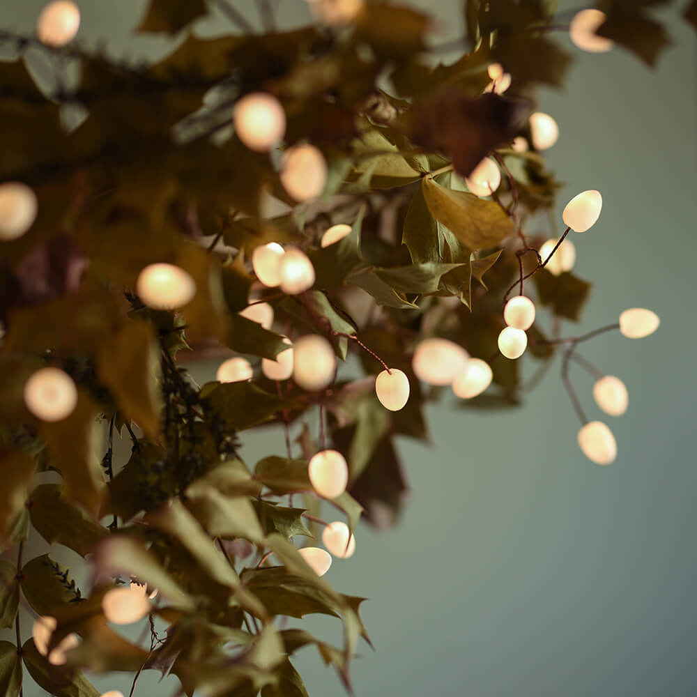 LED string lights - Warm white fairy lights - Teardrop lights