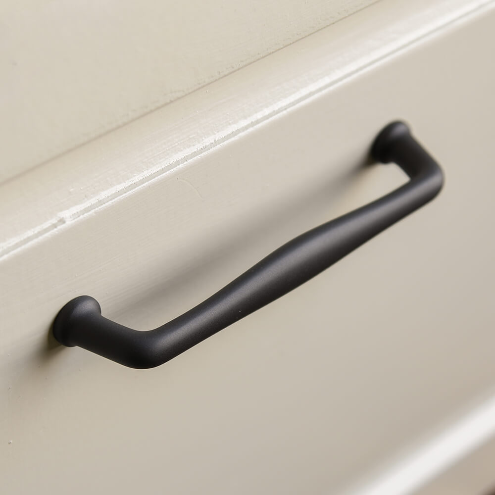 Drawer handle - Black cupboard handle - Black pull handle
