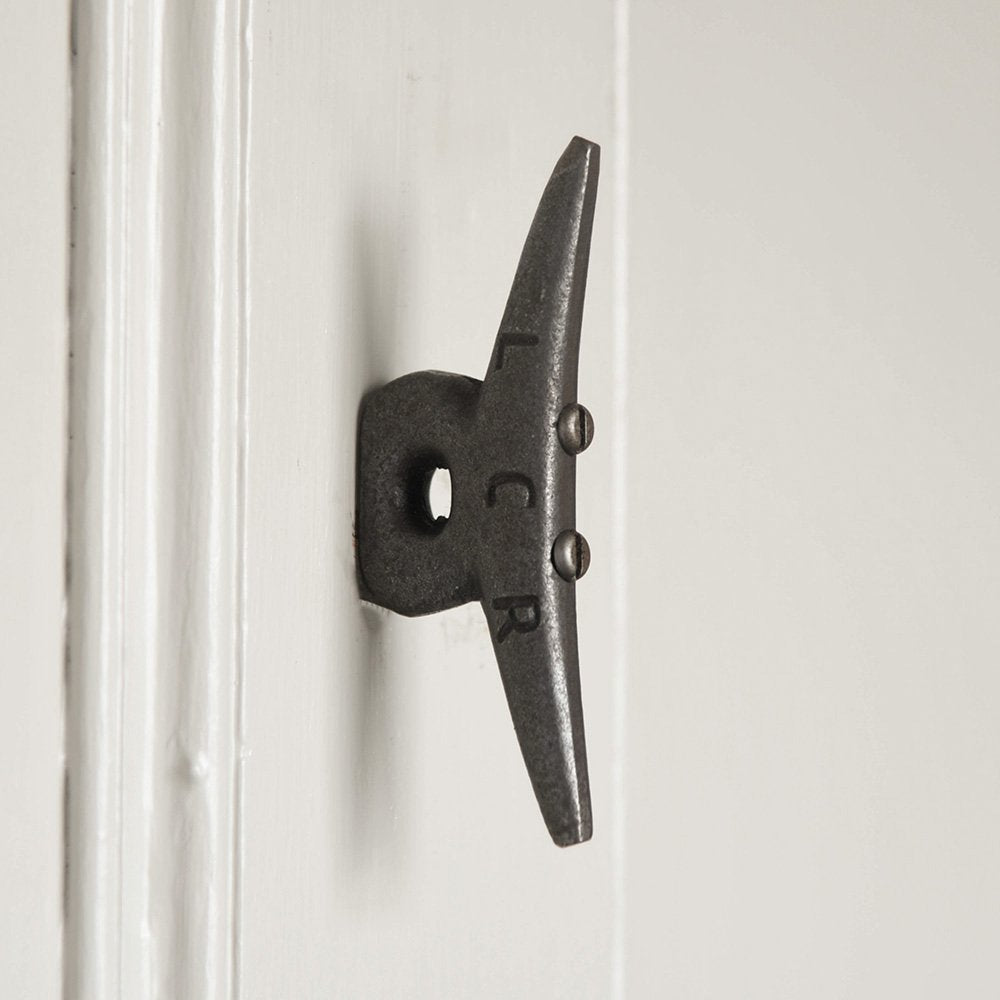 Cast iron cleat hook | Nautical cleat hook | Decorative cleat hook