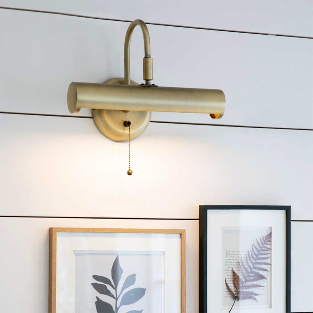 Wall light sconce - Brass picture light - Picture light for wall