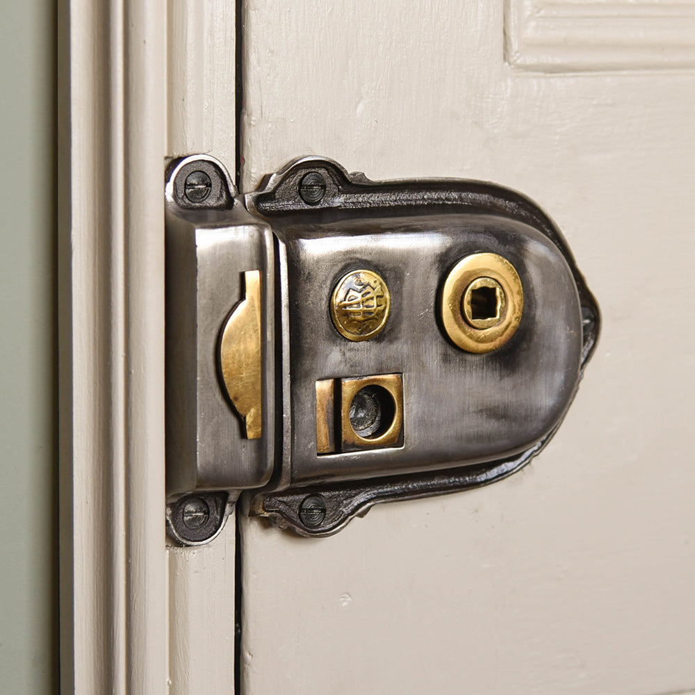 Rim Latch Lock | Victorian Rim Latch | Cast Iron Rim Latch