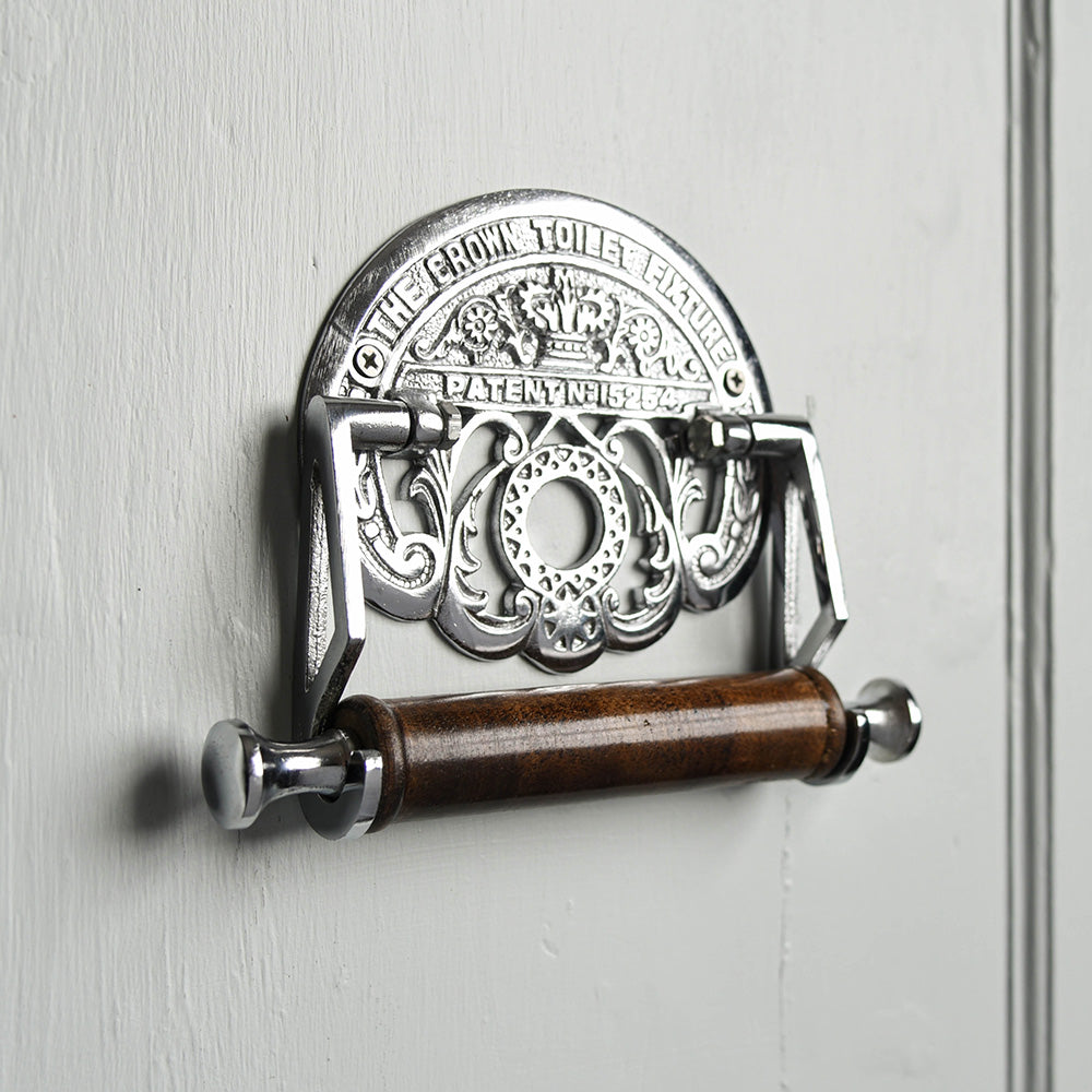 Chrome Toilet Roll Holder | Traditional Toilet Roll Holder