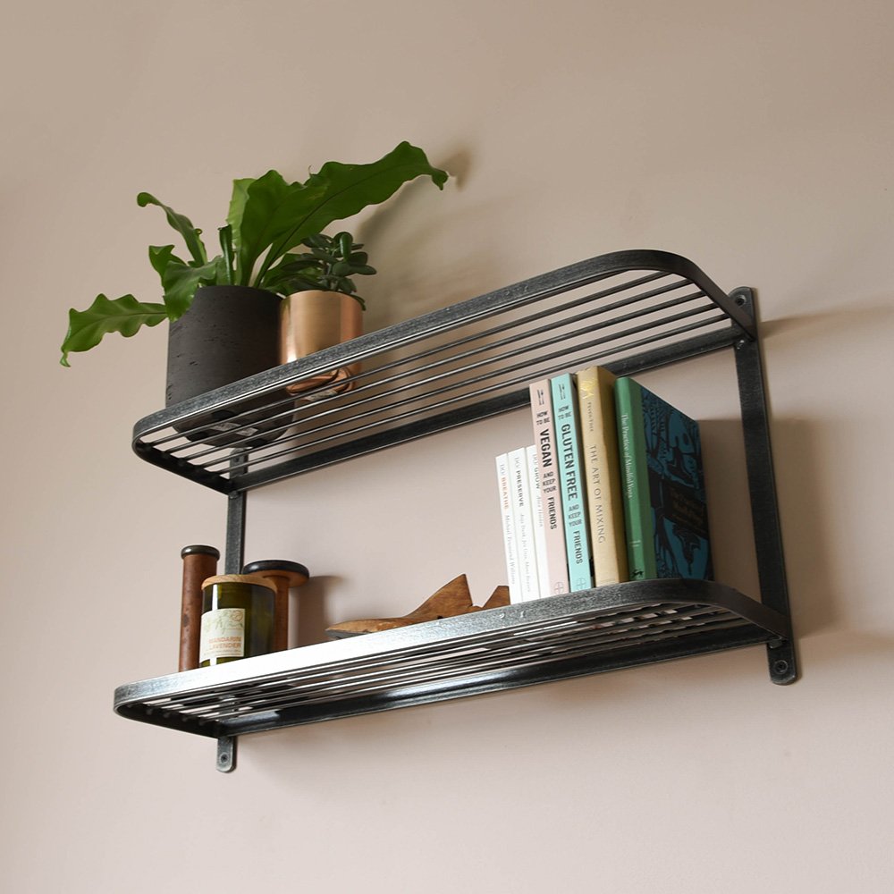 Metal Wall Shelves Stainless Steel Wall Shelf 2400mm – Shire