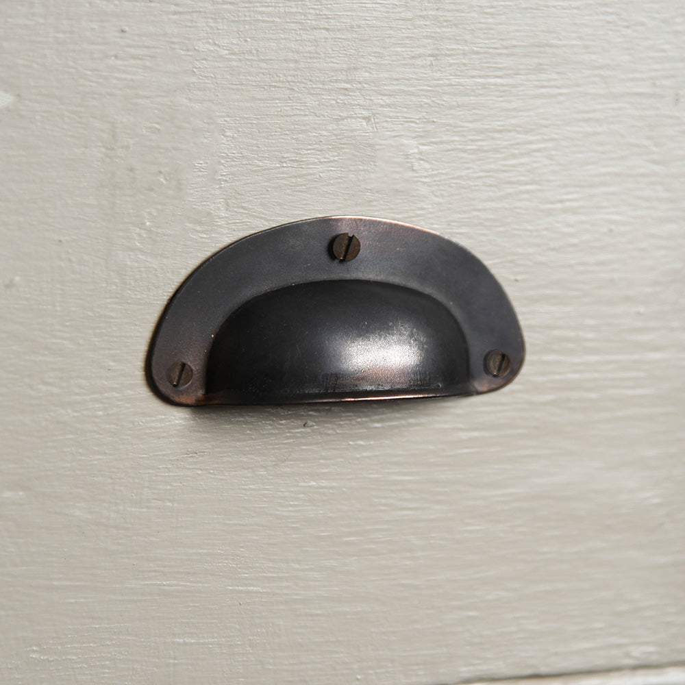 Drawer handle - Small drawer pull - Antique copper drawer pull
